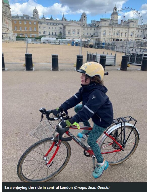 Collier Row Boy on 600km Bike Ride for GOSH – Havering Cyclists